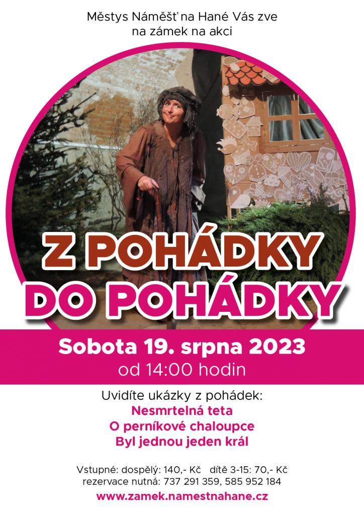 Z pohádky do pohádky - Oficiální stránky Zámku Náměšť na Hané